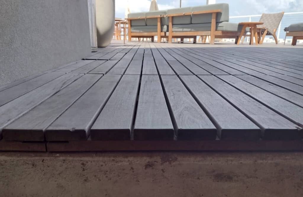 Ipe Wood Deck Tiles
